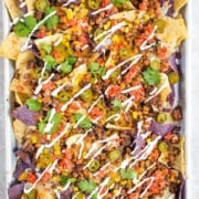 Healthy (-ish) Sheet Pan Nachos - Cook Fast, Eat Well