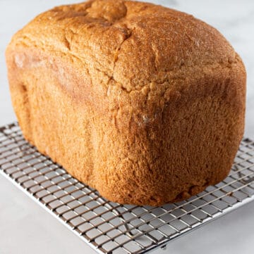 100% Whole Wheat Bread Machine Recipe - Cook Fast, Eat Well