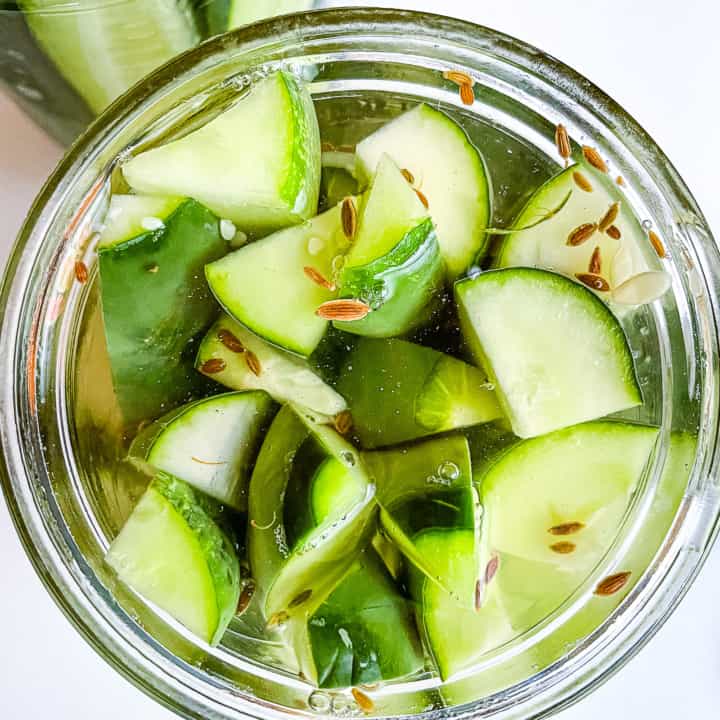 Refrigerator Dill Pickles - Cook Fast, Eat Well