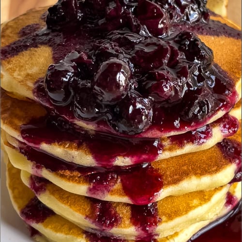 Blueberry Maple Syrup - Cook Fast, Eat Well