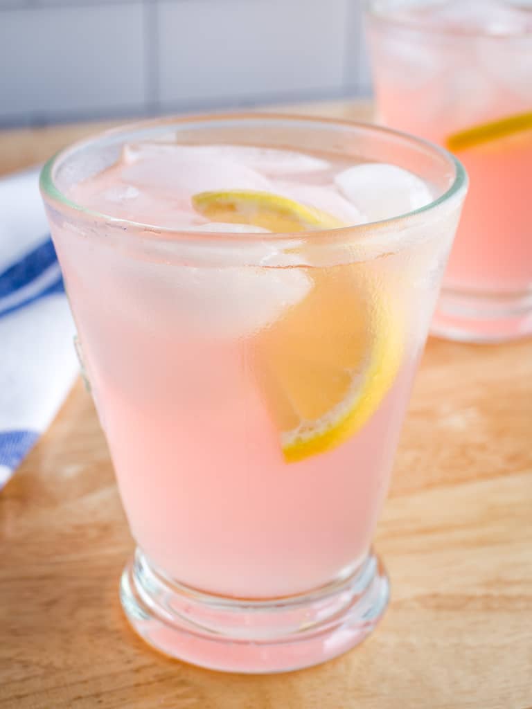 Easy Pink Lemonade - Cook Fast, Eat Well