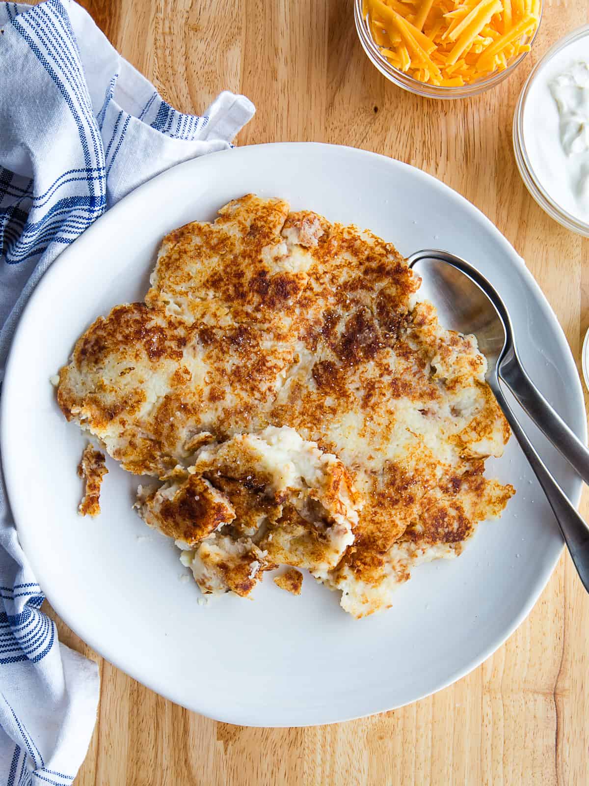 Fried Mashed Potatoes - Cook Fast, Eat Well