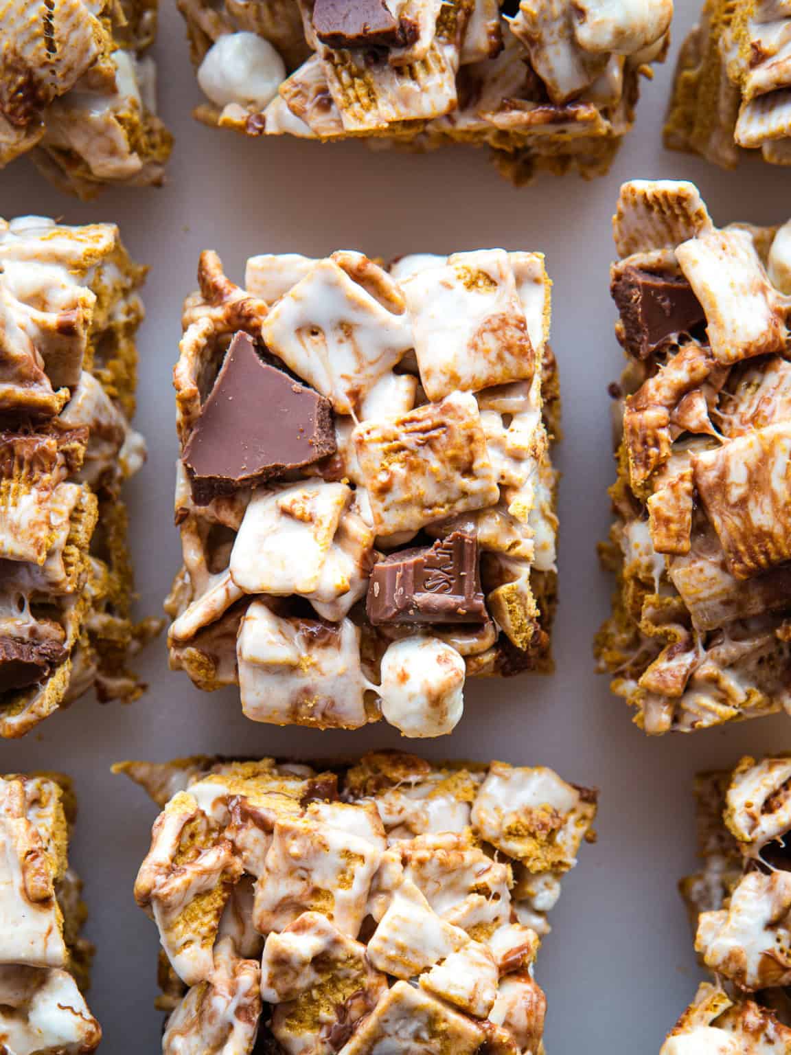 Golden Grahams S'Mores Bars - Cook Fast, Eat Well