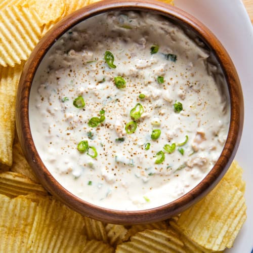 4-Ingredient Clam Dip - Cook Fast, Eat Well